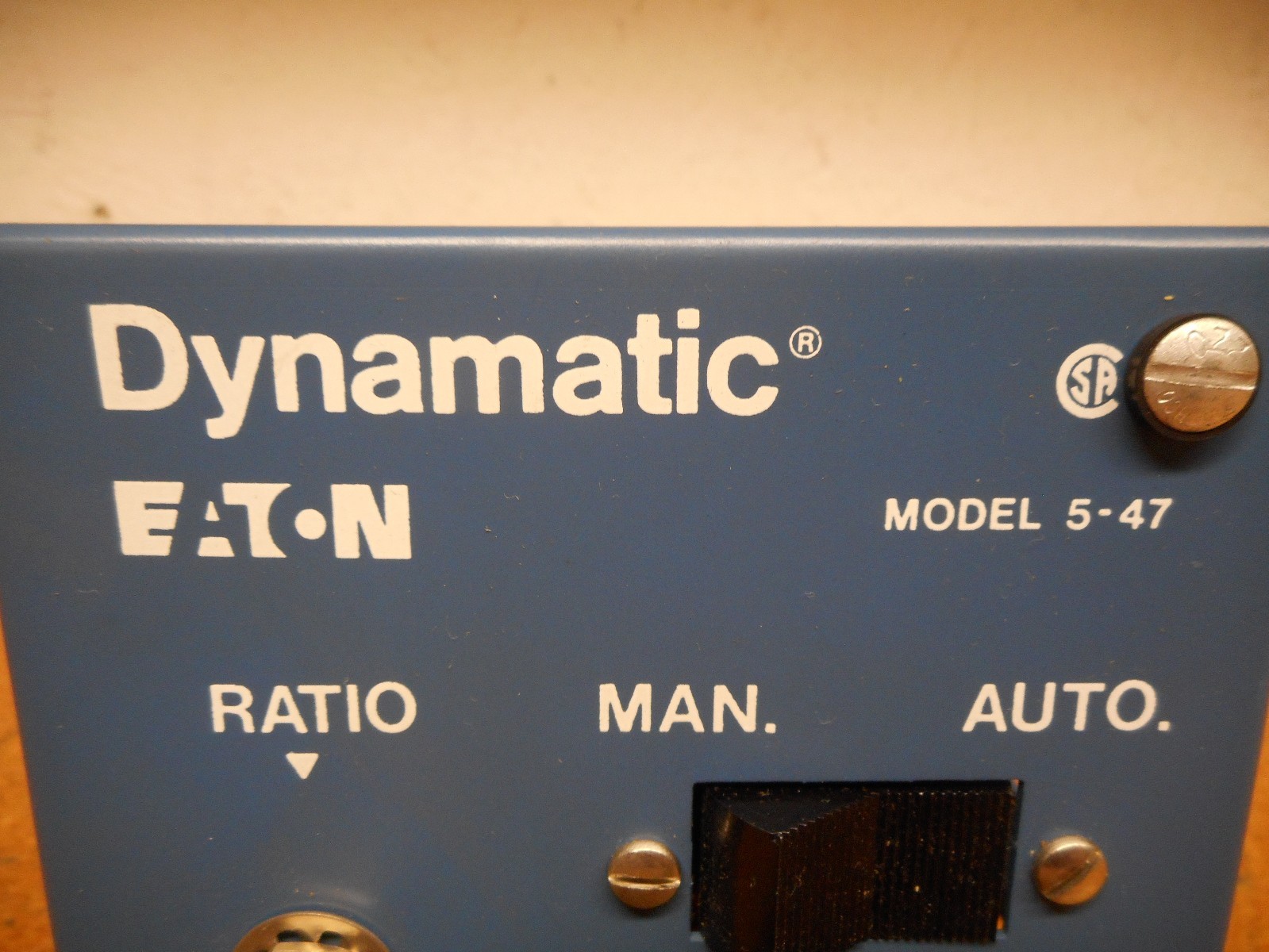 Dynamatic EATON 15-169-1 Model 5-47 Speed Control Without Knob Used W ...