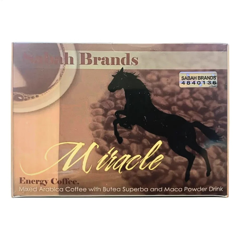 Miracle Coffee Sabah Brand 20 Sachets For Men and Women Energy Booster ...