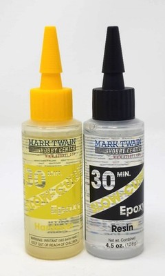 Mark Twain Hobby Slow-Cure 30 Minute Epoxy 4.5 oz | eBay