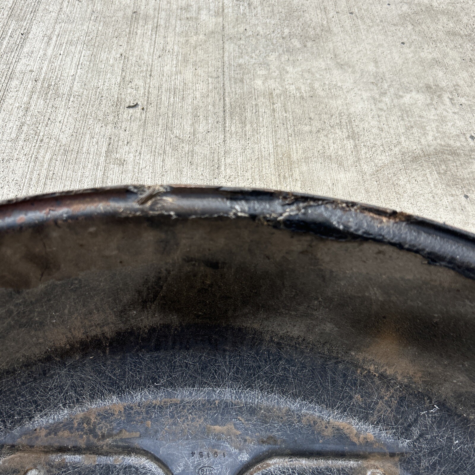 1963 Corvette Spare Tire Tub Assembly Early Style 63 C2 Midyear Tub ...