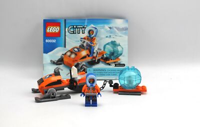 Lego City 60032 ARCTIC SNOWMOBILE Set *Complete - Ships Quick* | eBay