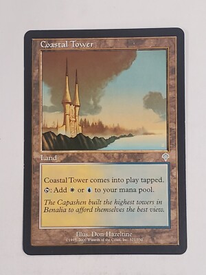 MTG Coastal Tower (Invasion/Land/U) - BGM | eBay