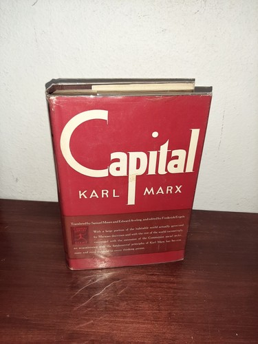 Capital Karl Marx Hardcover Modern Library Giant | eBay