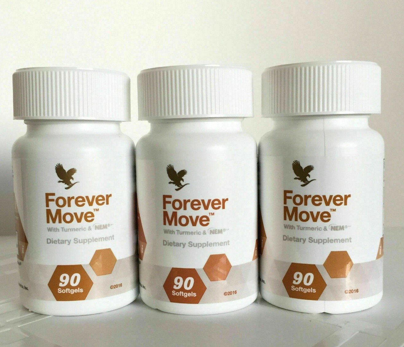 3 FOREVER LIVING MOVE (90 Softgel) - Joint & muscle supplement. HALAL ...