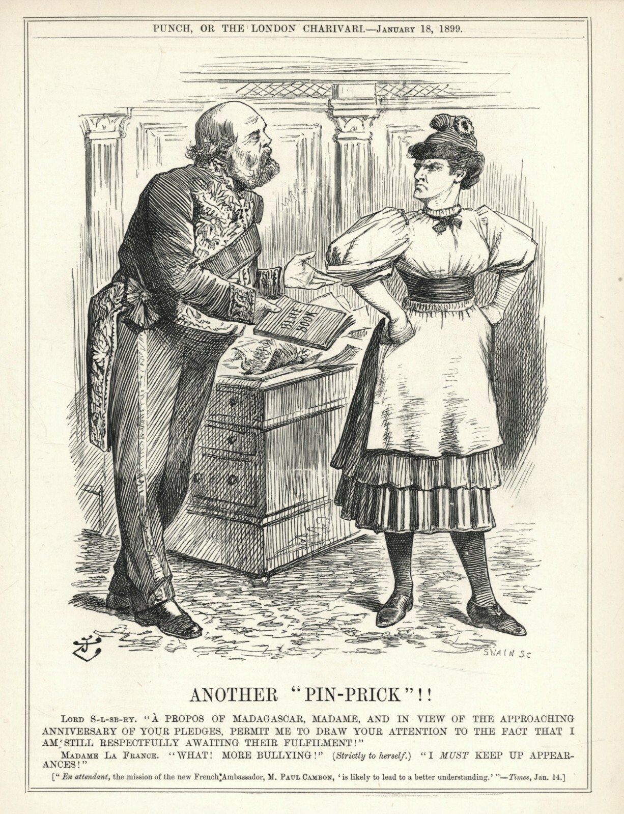 Scramble For Africa Political Cartoon