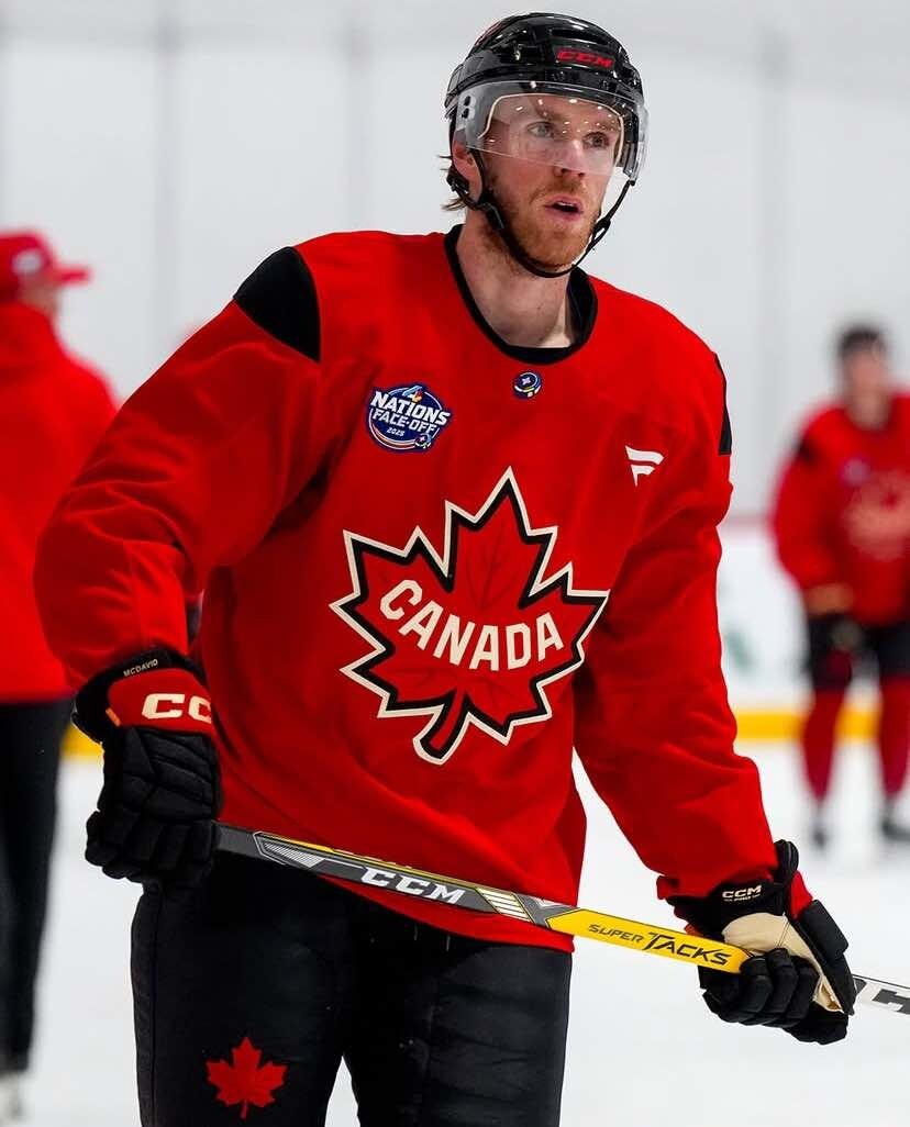 Connor McDavid Team Canada 4 Nations Cup NHL Hockey 8x10 Reprint | eBay UK