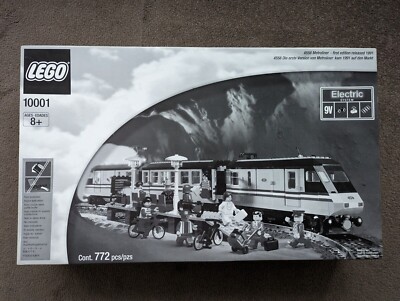 LEGO 10001 - 4558 Metroliner Train 9v - BNISB - Retired Set - 2001 ...
