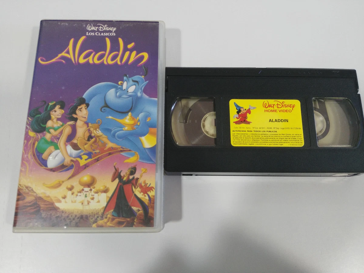 Disney Aladdin Vhs Ebay