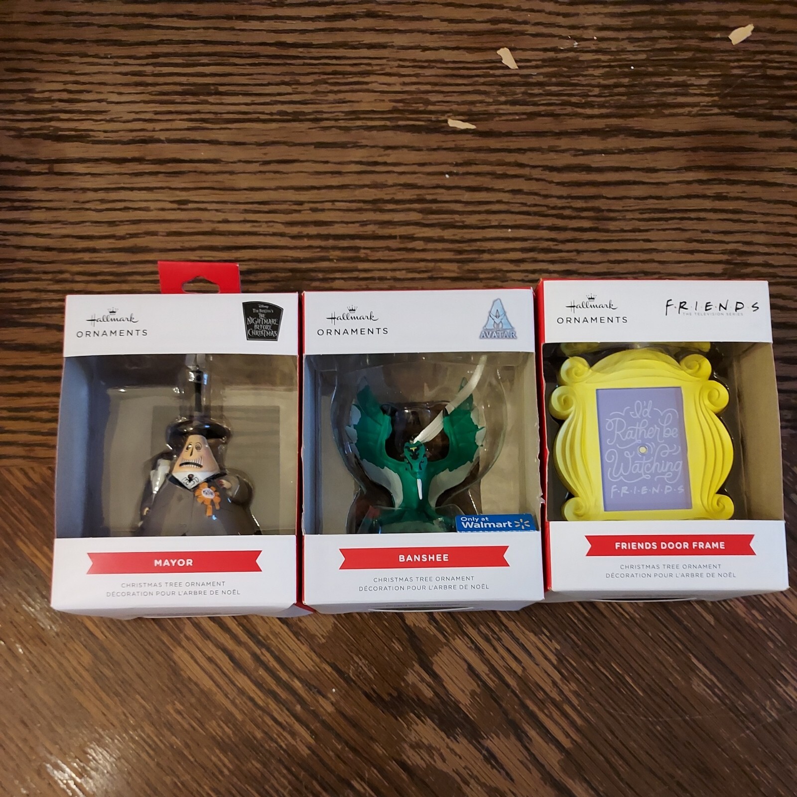 Hallmark Ornament Mayor Nightmare Before Christmas/Banshee/Friends Lot ...