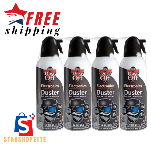 Falcon Dust Off Electronic Compressed Canned Air Gas duster 4 pack | eBay