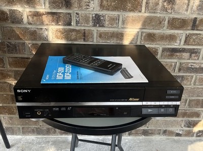 Sony MDP-200 CD CVD LD Laserdisc Player & Disc TESTED W/ Manual ...