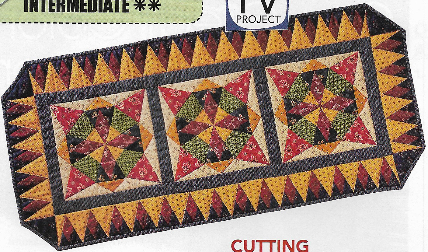 Bygone Runner Quilt quilting pattern instructions | eBay