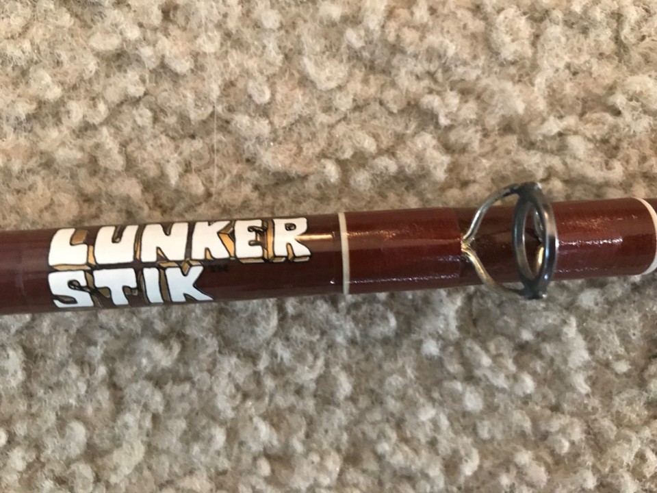 Fenwick Lunker Stik 6.5 ft. brown 10-18 lb. line fishing rod | eBay