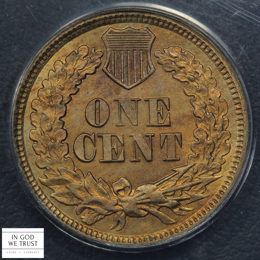 1862 Copper-Nickel Indian Head Cent 1C ANACS MS 62 | eBay