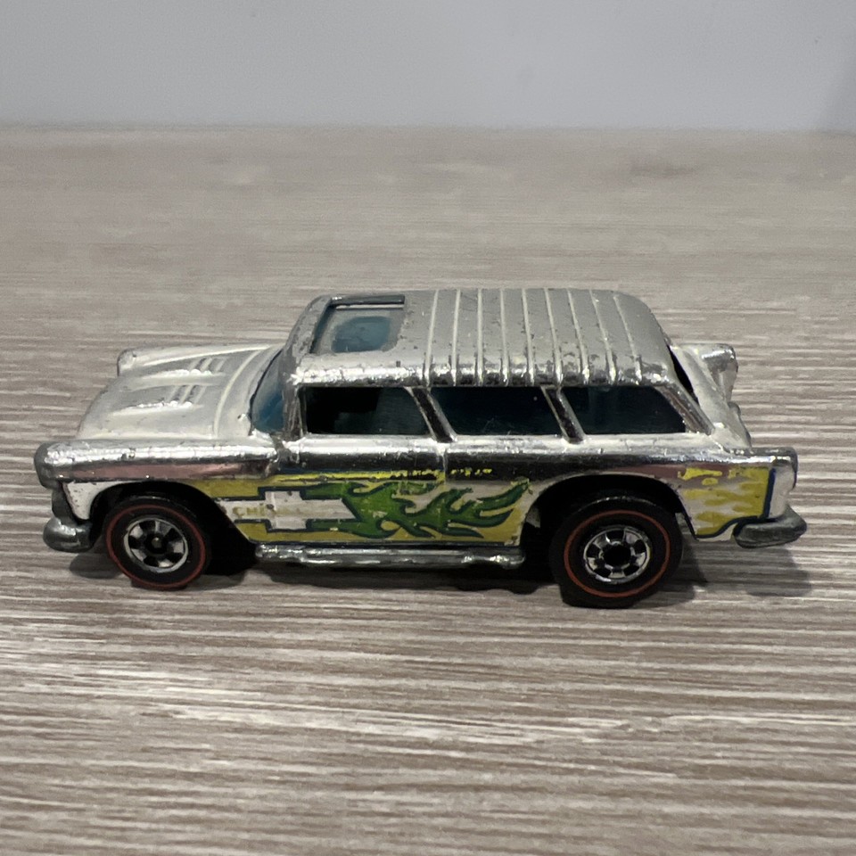 Hot Wheels Redline Lot Silver Alive 55 Blue Custom Camaro Green The ...