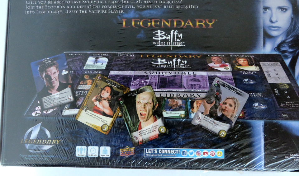 Buffy Legendary - Sealed Board Game - Some damage to plastic wrap NEW ...