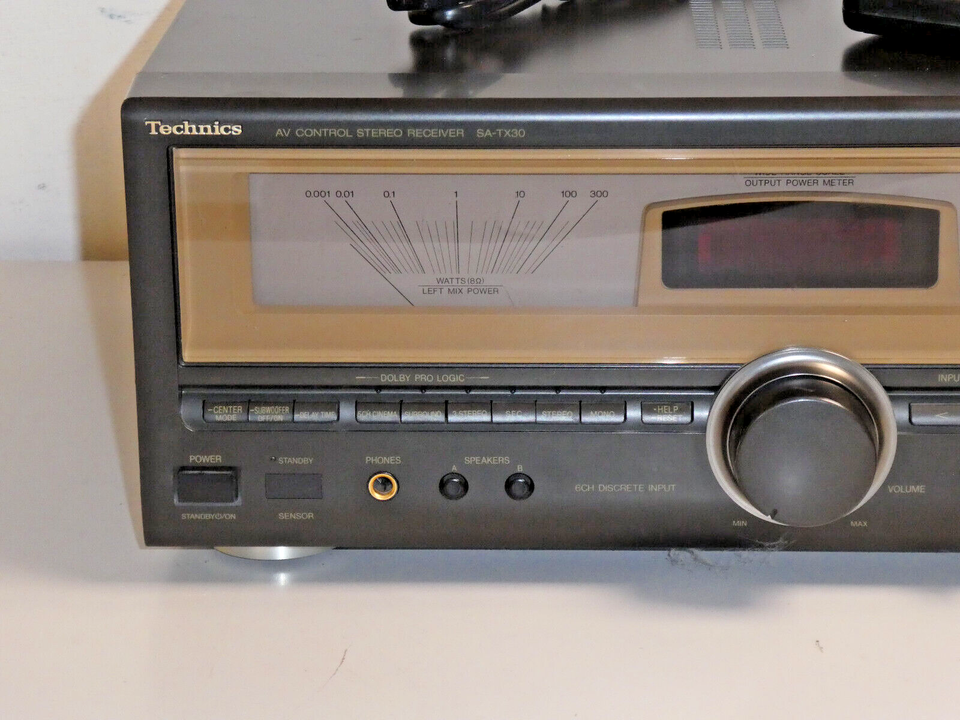 Technics SA-TX30 High-End Stereo Receiver Car, incl. FB, 2 Year ...