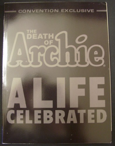 LIFE WITH ARCHIE DEATH OF ARCHIE LIFE CELEBRATED COMMEMORATIVE COMIC ...