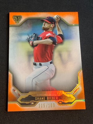 SHANE BIEBER #31 - 2020 TRIPLE THREADS - AMBER PARALLEL /199 | eBay