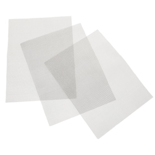3 Pcs Plastic Repair Network Fine Screen Mesh Stainless Steel Kit | eBay
