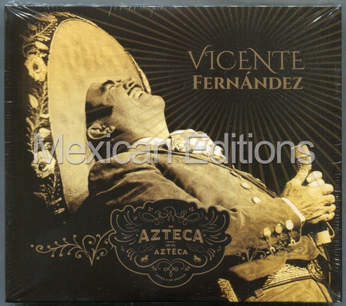 Vicente Fernandez Un Azteca En El Azteca Mexican Edition 2CD+DVD ...