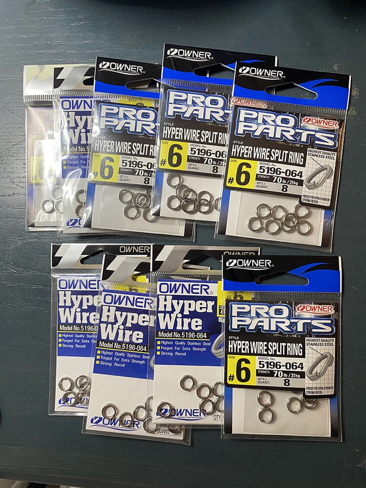 Owner Hyperwire Split Rings assorted sizes | eBay