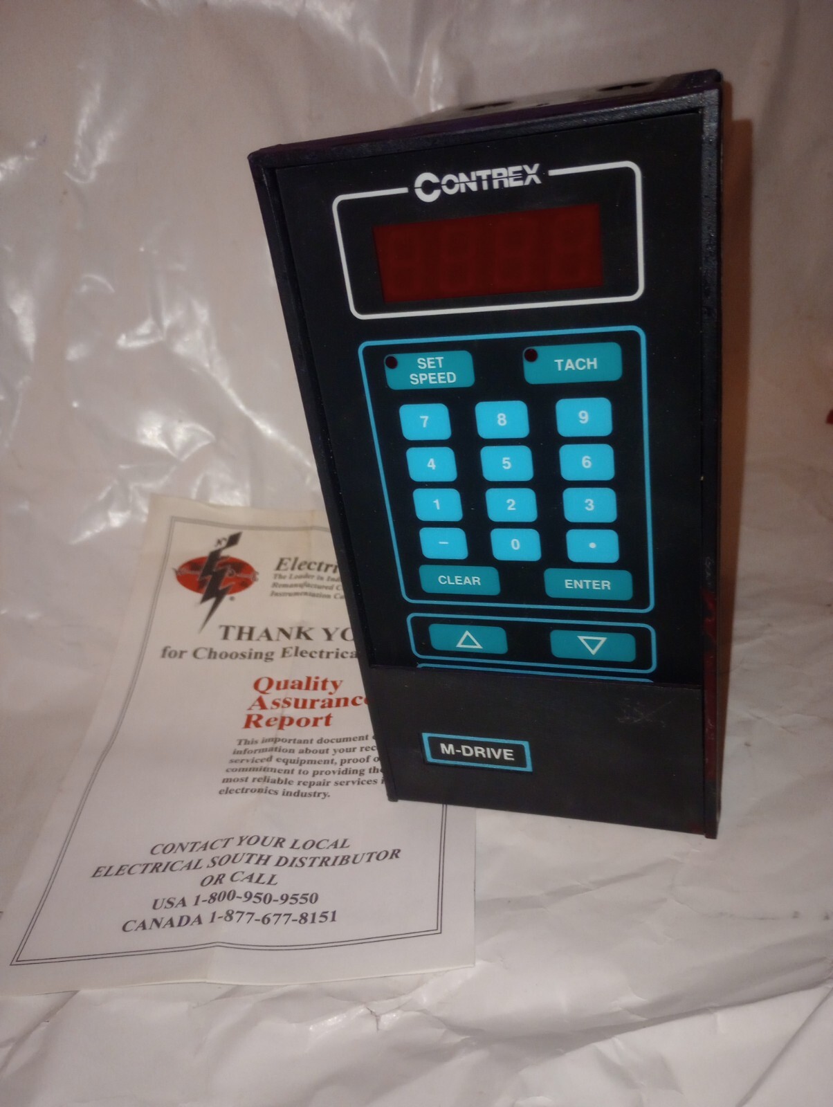 GENUINE CONTREX M-DRIVE 4E, 3200-1677 CONTROL DRIVE REFURBISHED BY ...