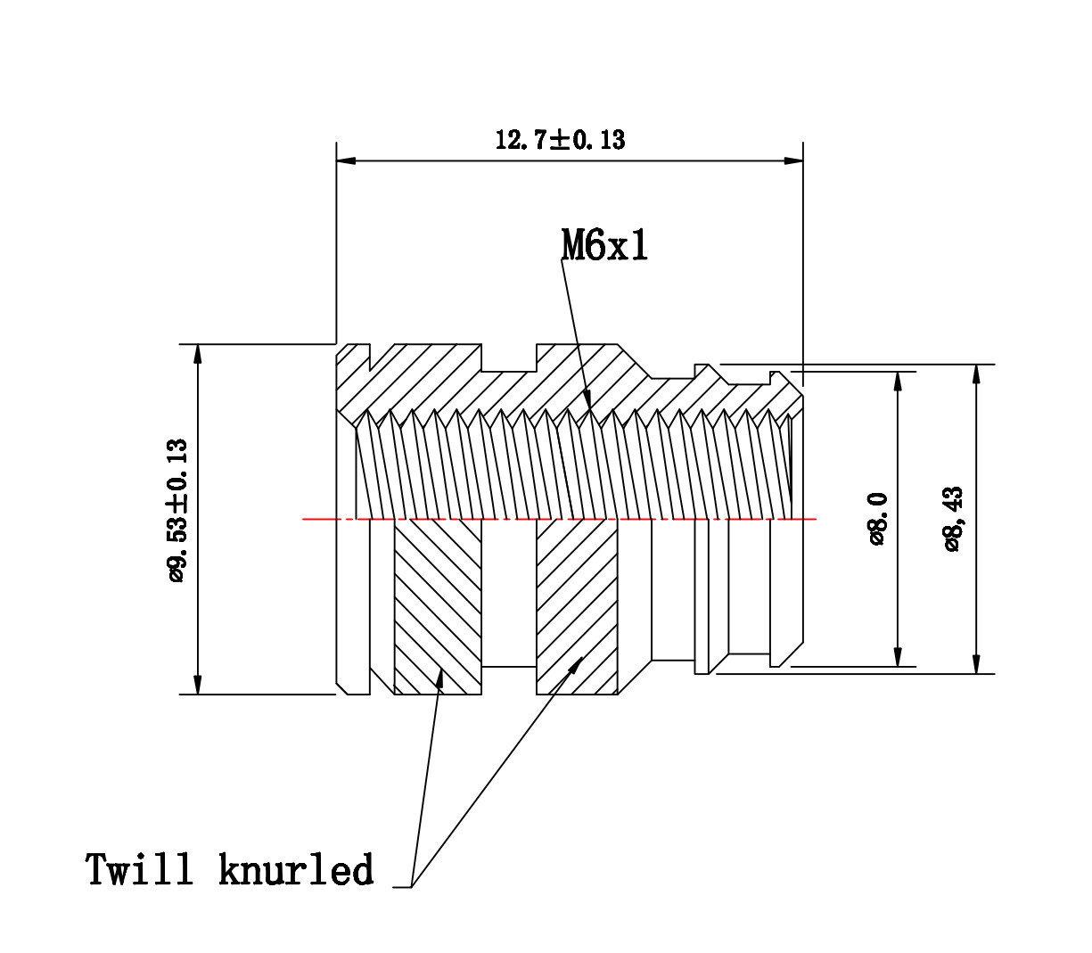 Qty 20 M6 6mm M6-1.0 Long Metal Threaded Heat Set Screw Inserts for 3D ...
