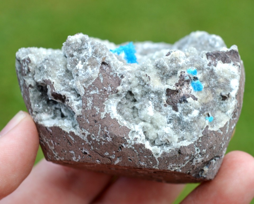 Cavansite & Calcedonio 316 Grammi - Wagholi, Poona Distretto ...