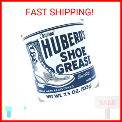 Huberd’s Shoe Grease, 7.5oz: Waterproofs, Softens, Conditions Leather ...