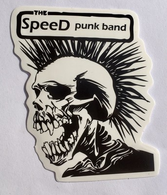 The Speed Punk Band Sticker Decal Metal Music | eBay