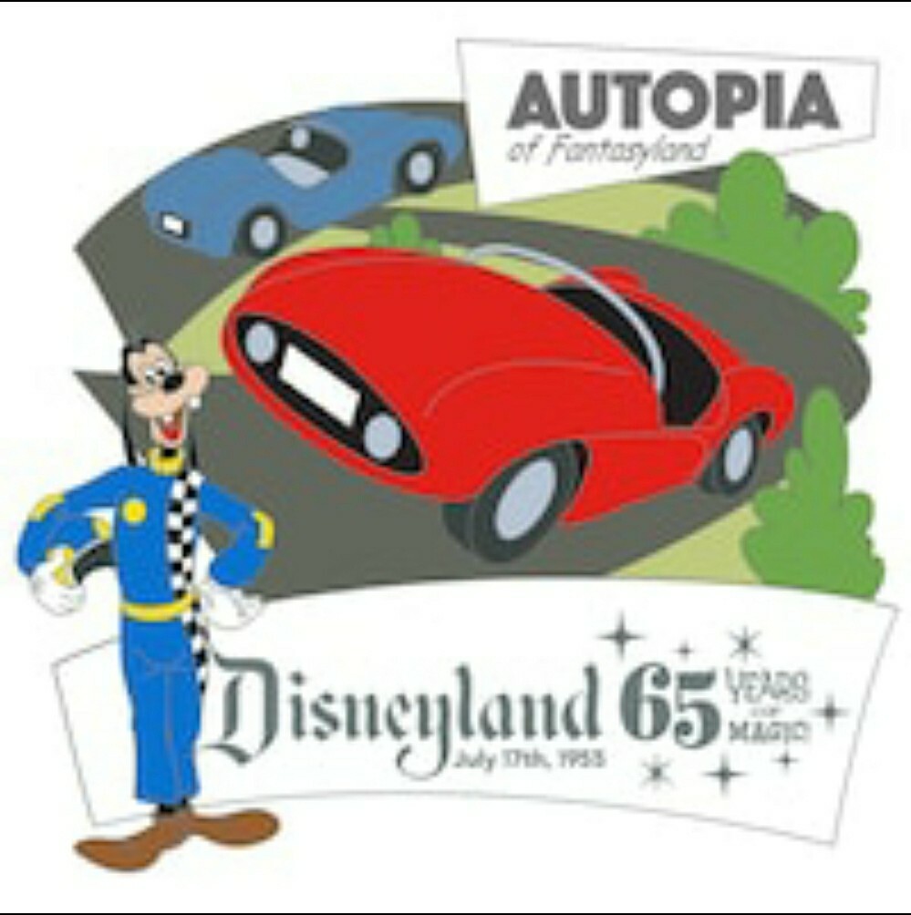Goofy Autopia Disneyland 65th Anniversary LE 2000 Pin Disney | eBay