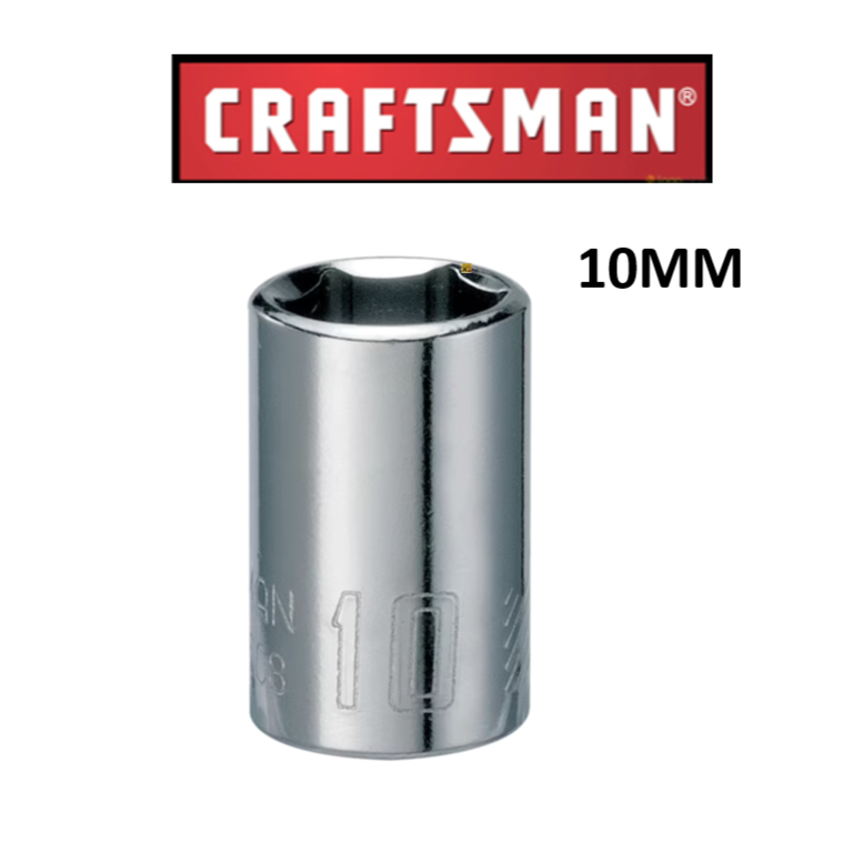 New Craftsman Socket CMMT 1/4 Drive Shallow Deep 6 pt Metric / Inch ...
