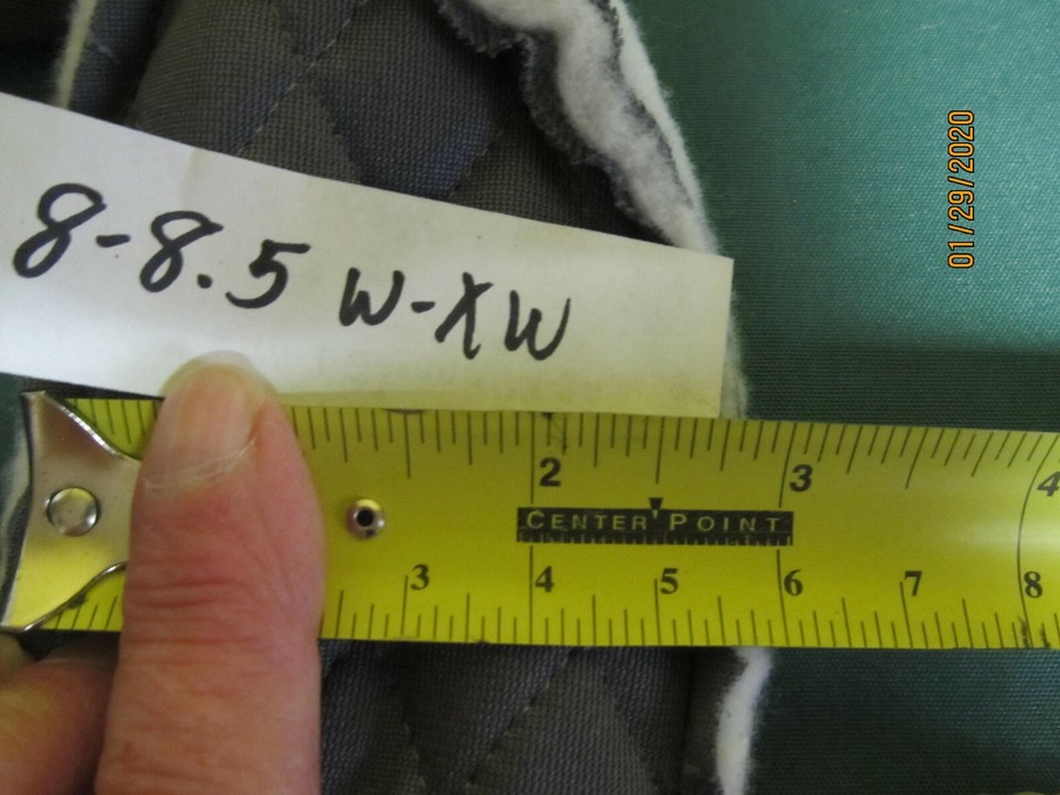 ICW Cold Weather Combat Boot Insert Liner Bootie Pair Military Sizes 4 ...