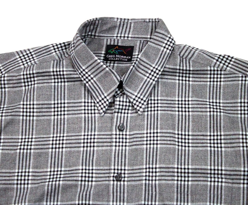 Greg Norman Collection Mens Long Sleeve Button Shirt Size XL | eBay