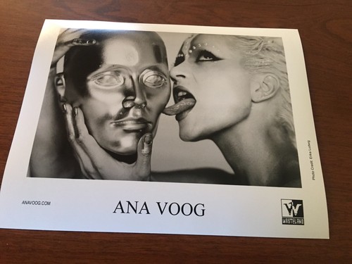 Musician & Visual Artist Ana Voog aka "anacam" Rare 10x8 Portrait press ...