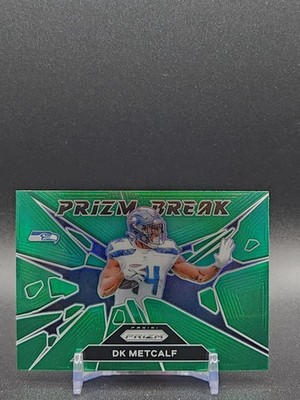 2024 Panini Prizm - #5 Prizm Break DK Metcalf - Green Prizm - Seattle ...