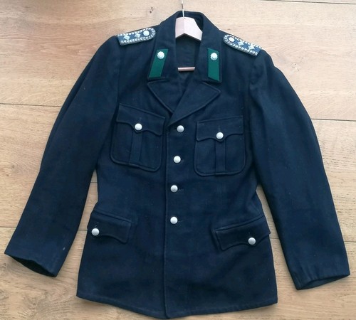UNIFORM VIERTASCHENROCK JACKE KVP DDR HVA GRENZPOLIZEI POLIZEI 40ER ...