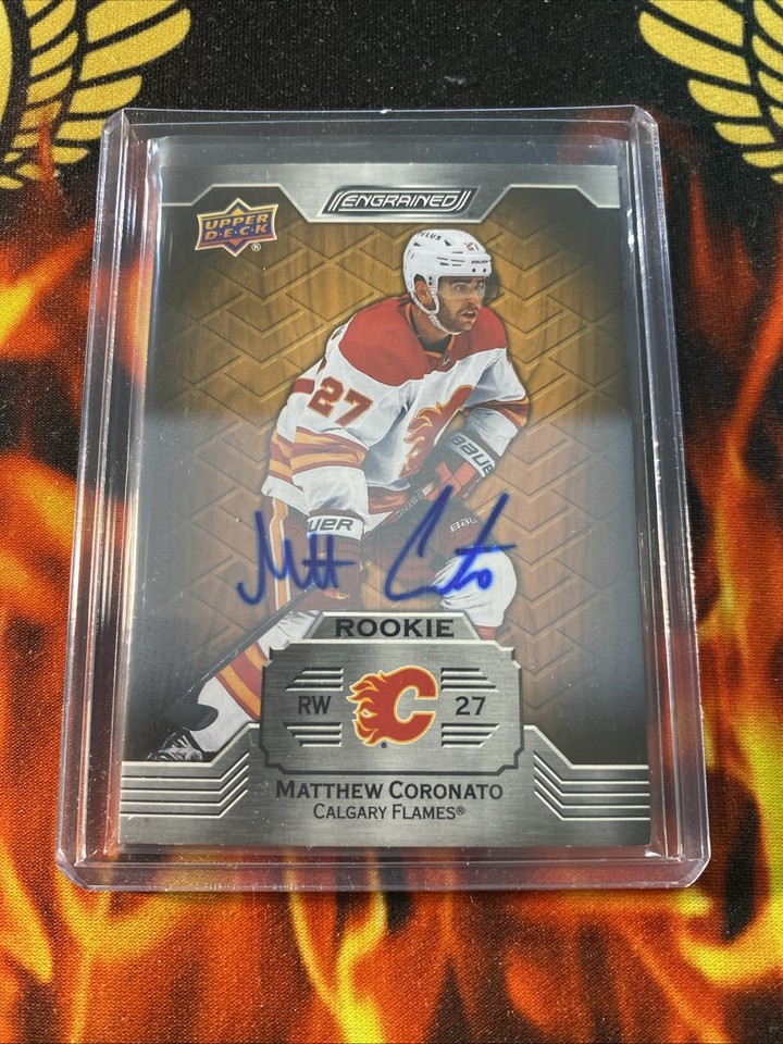 2023-24 ENGRAINED MATTHEW CORONATO OAK AUTO ROOKIE | eBay