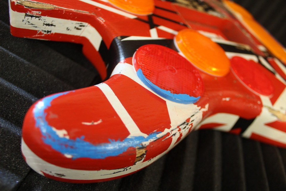 Made to Order Heavy Relic Halen Frankenstrat Style Guitar Body (BODY ...