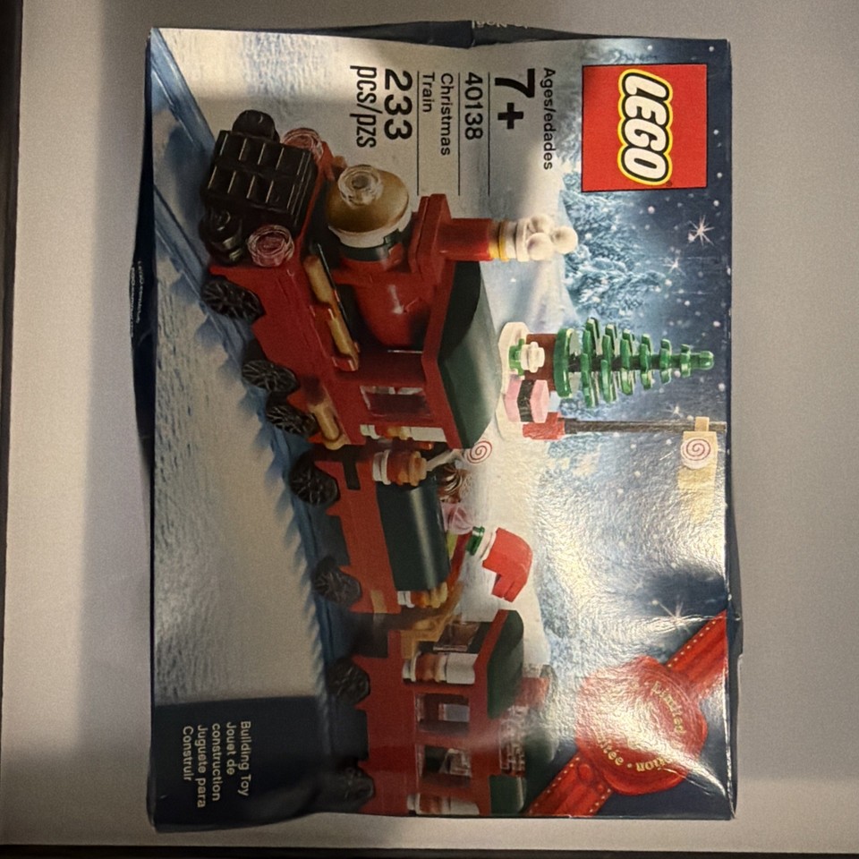 Lego Christmas Train Limited Edition Set 40138 BRAND NEW FAST SHIPPING ...