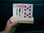 FOUR HAND HELD PLAYING CARD HOLDERS BRIDGE, CANASTA | eBay