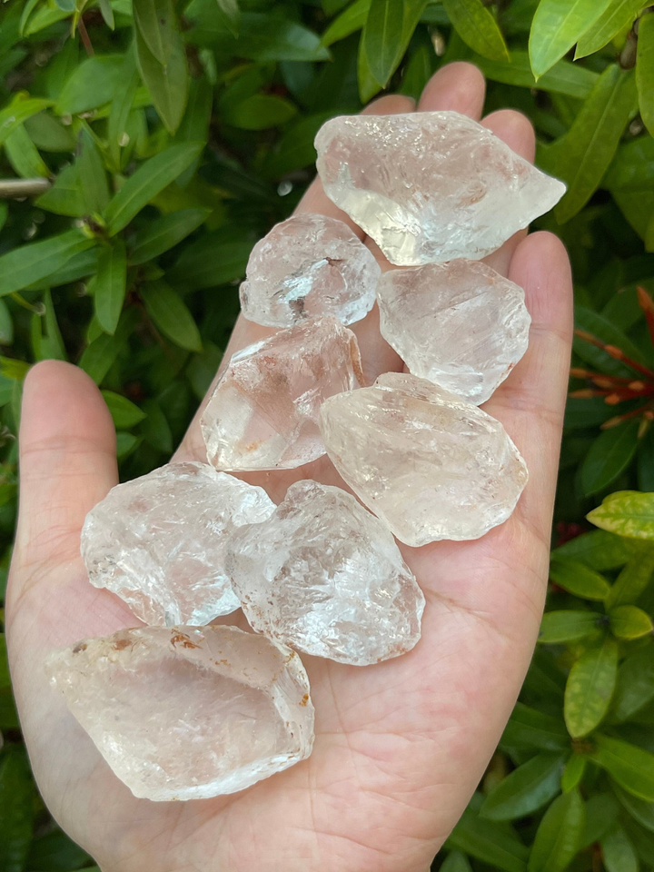 Grade A+Natural Crystal Quartz Chunks, 1-2" Raw Clear Quartz, Wholesale ...
