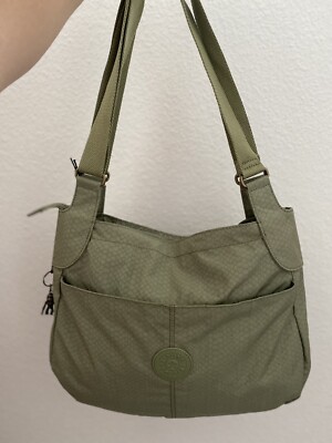 Kipling Snake emb khaki bag | eBay