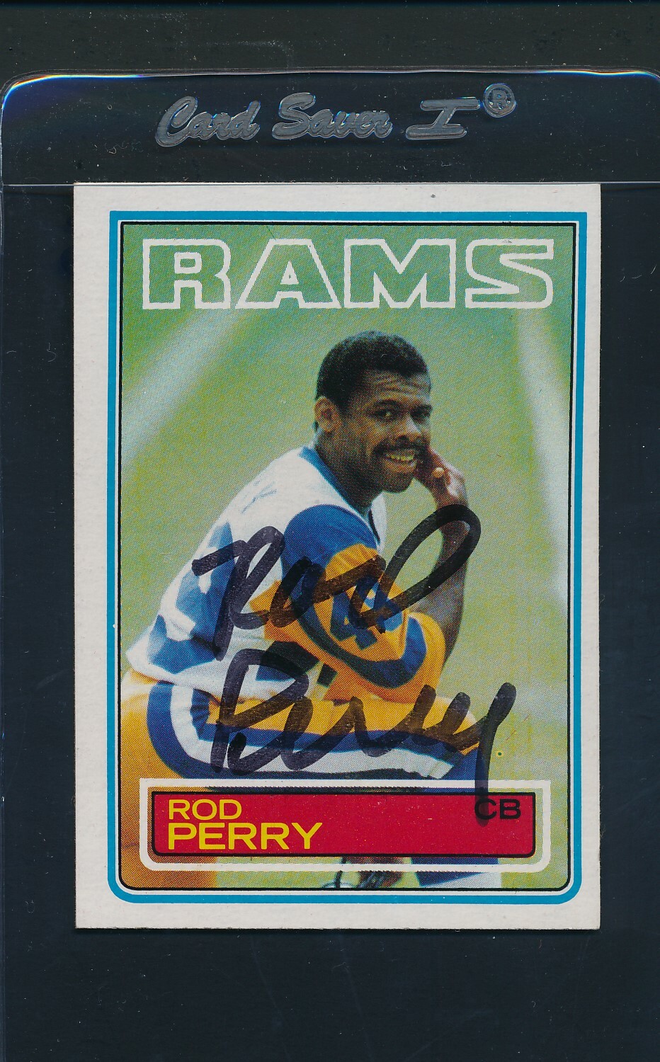 1983 Topps #94 Rod Perry Rams Signed Auto *33945 | eBay