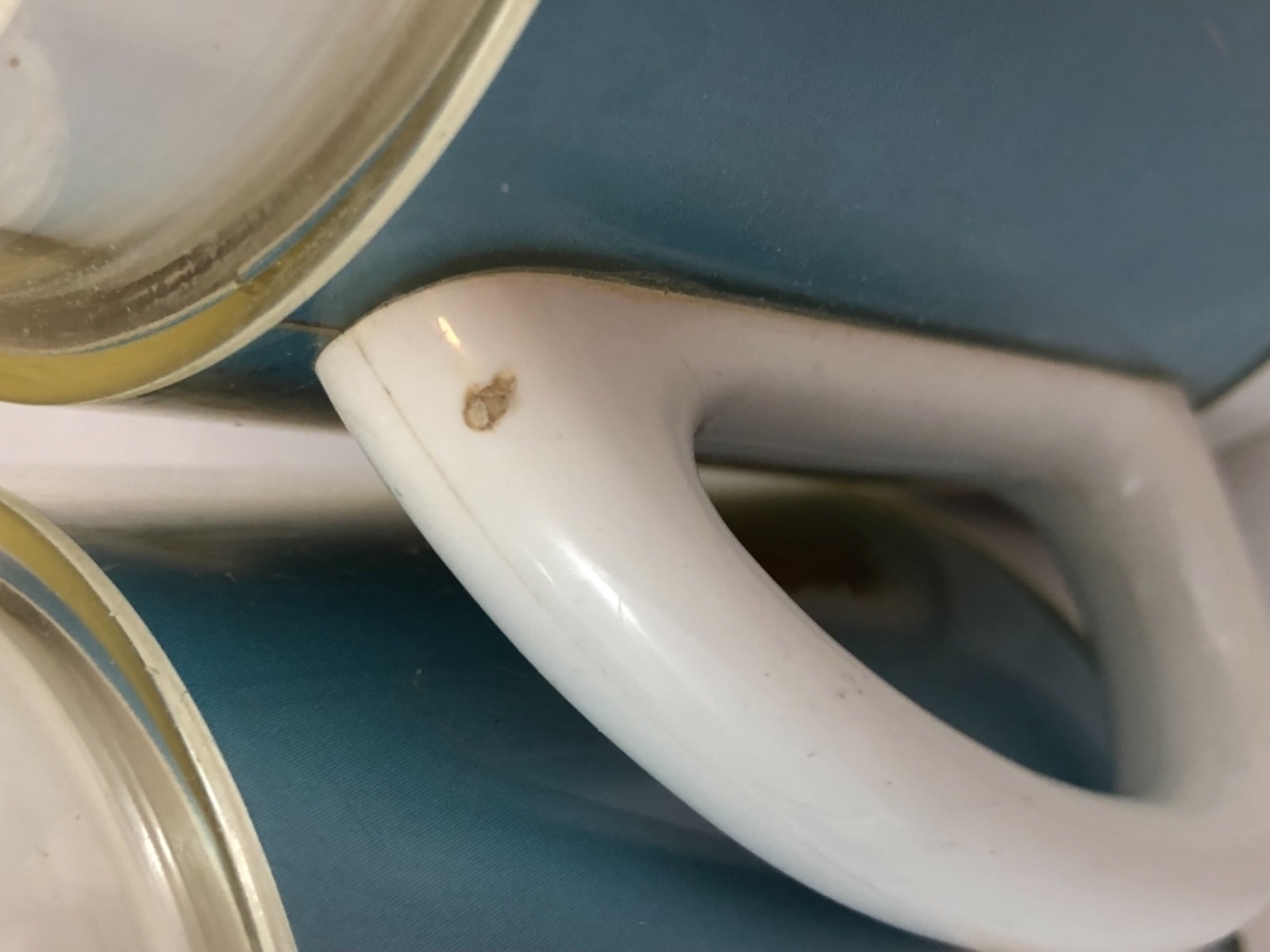 Vintage 1973 Lynn Santarlasci Mop Tops Basketball Themo Serv Coffee Mug ...