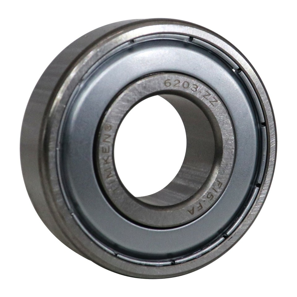 (2 PACK) USA TIMKEN 6203-2Z 17X40X12MM Double Metal Seal Ball Bearings ...