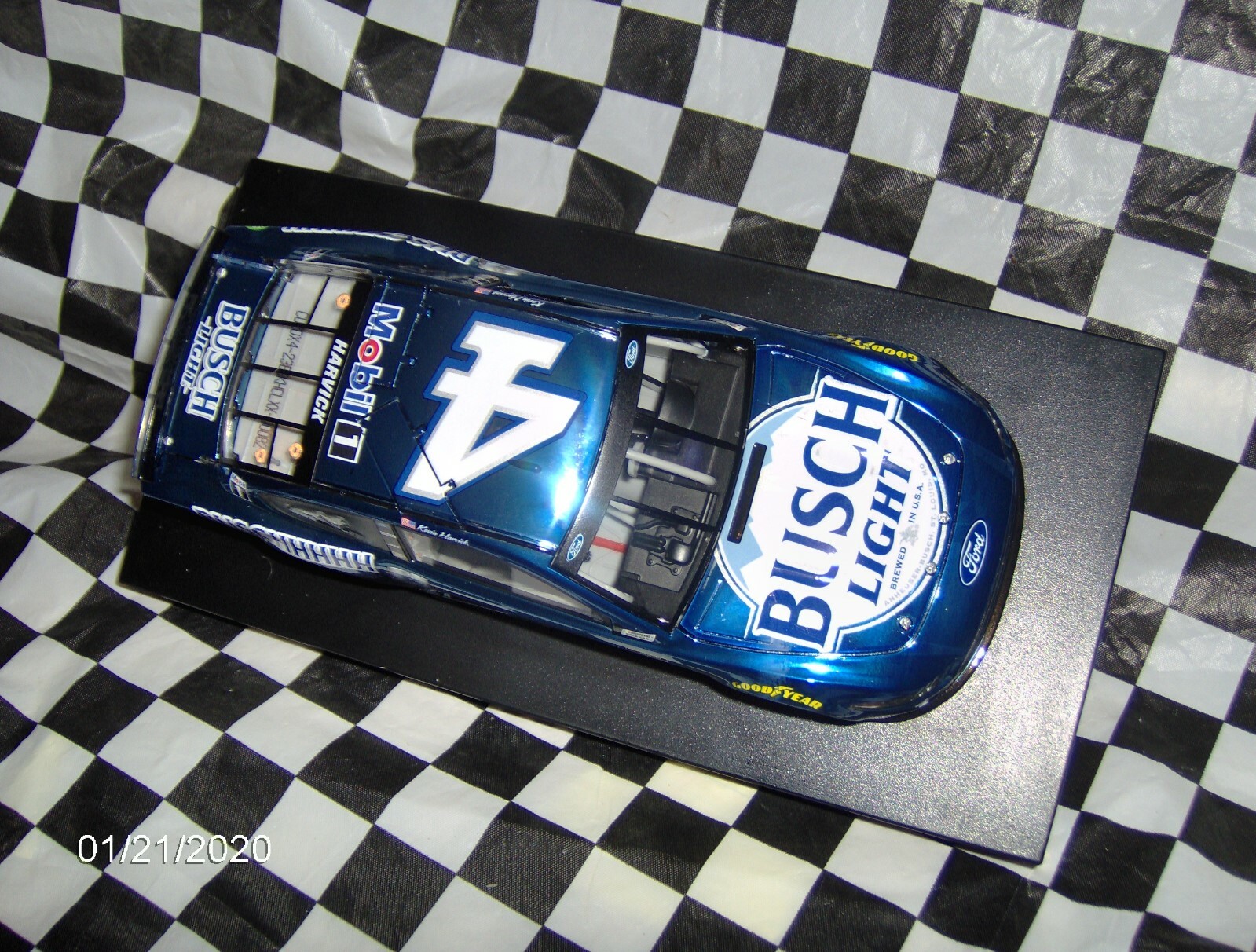 2020 Kevin Harvick # 4 Buschhhhhhh Light Color Chrome 1/24th | eBay