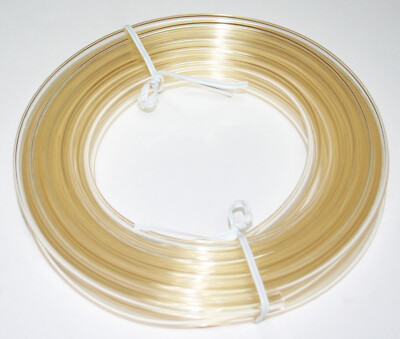 25 Foot Clear Vinyl Fuel Line 3/16" x 25' NEW! | eBay