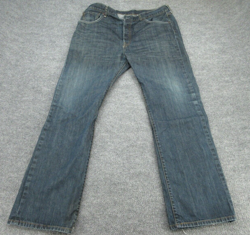 VTG Levis 501 Jeans Mens 36x32 Blue Regular Straight Button Fly (Fits ...